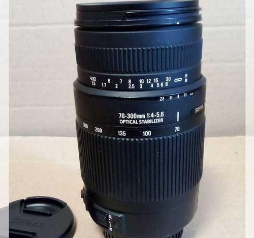 Объектив Sigma 70-300 DG OS 1:4-5.6 под ремонт