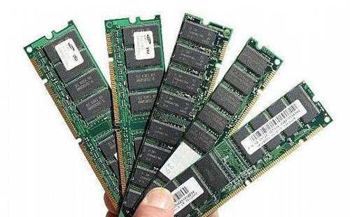 3 шт. RAM серверная DDR1 1024Mb PC2100R (266) ECC