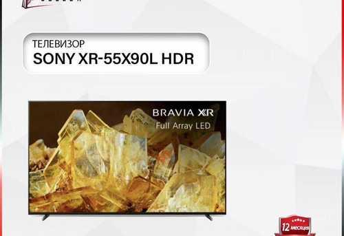 Телевизор Sony XR-55X90L HDR, Triluminos, LED, чер