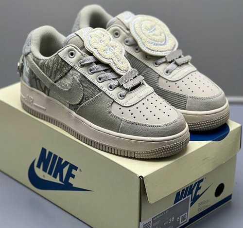 Кроссовки Nike Air Force 1 Low x Travis Scott (Арт.90295)