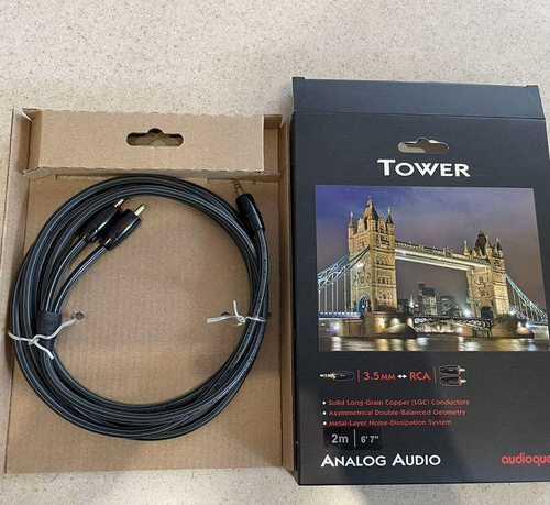 AudioQuest Tower (2.0 m, 3.5M-RCA )