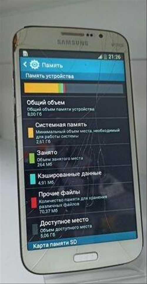 Смартфон Samsung Galaxy Mega (км127)