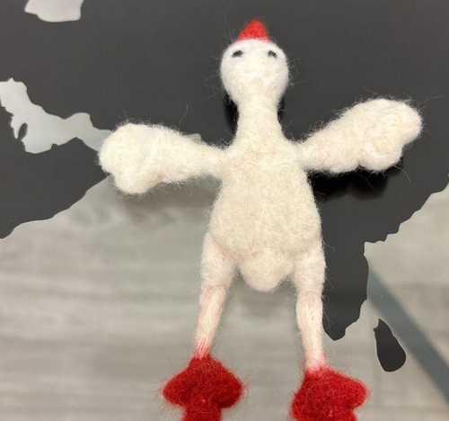 Гусь обнимусь ручная работа hand made