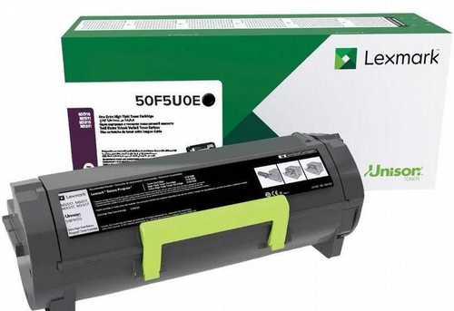 Картридж лазерный Lexmark 50F5U0E черный оригинал