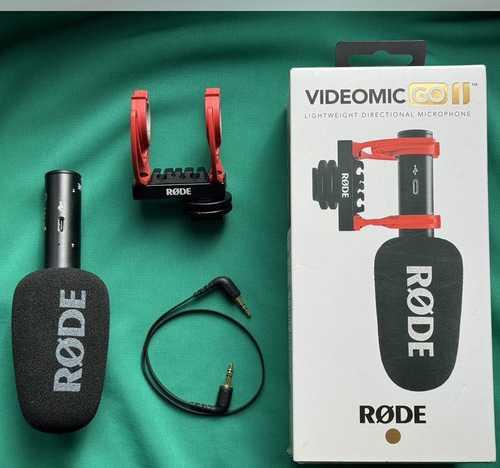 Микрофон пушка Rode VideoMic GO II