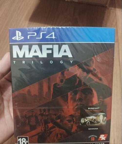 Mafia trilogy ps4 (без игр)