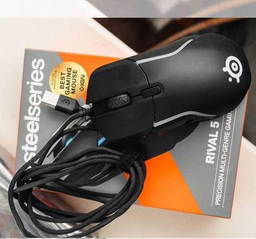 Мышь проводная SteelSeries Rival 5