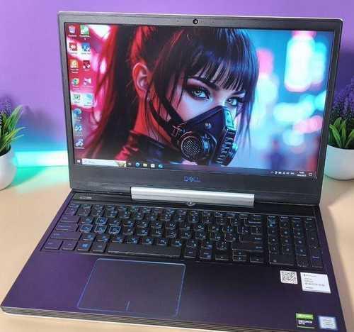 Игровой ноутбук Dell: i5, GTX1650, 16GB, SSD 256GB