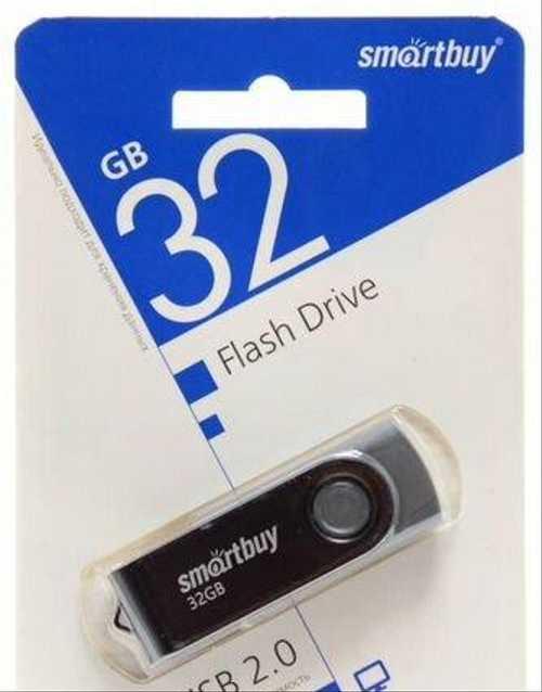 USB флешка 32GB Smartbuy Twist Black
