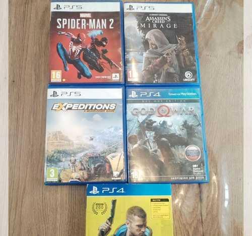 Игровые диски на ps5