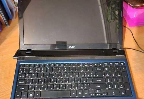 15.6" Acer Aspire 5750, 320 ГБ, Core i3-2310M, RAM 3 ГБ, Intel HD Graphics 3000
