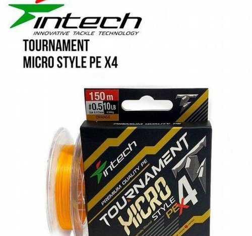 Шнур Intech Tournament Micro и Jig Style: Х4 и Х8