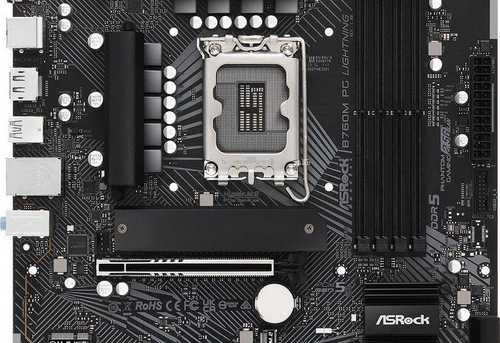 Материнская плата asrock B760M PG lightning, LGA 1