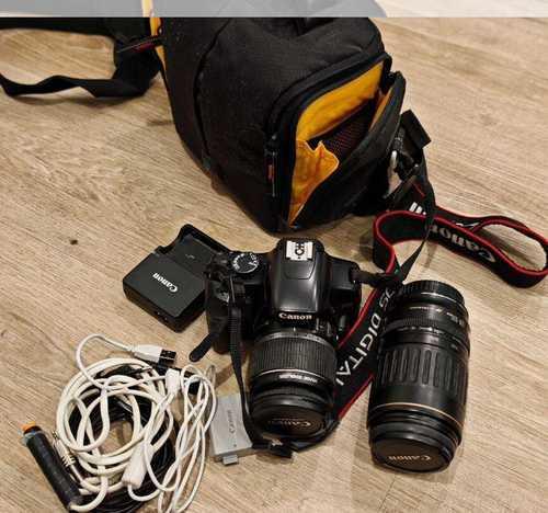 Canon 450 D KIT   объектив 100-300