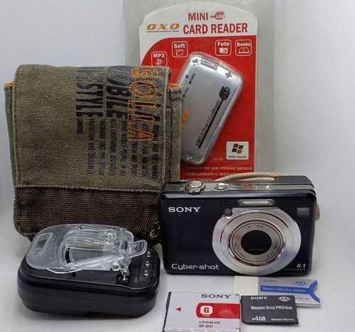 Компактный фотоаппарат Sony cyber shot dsc w100