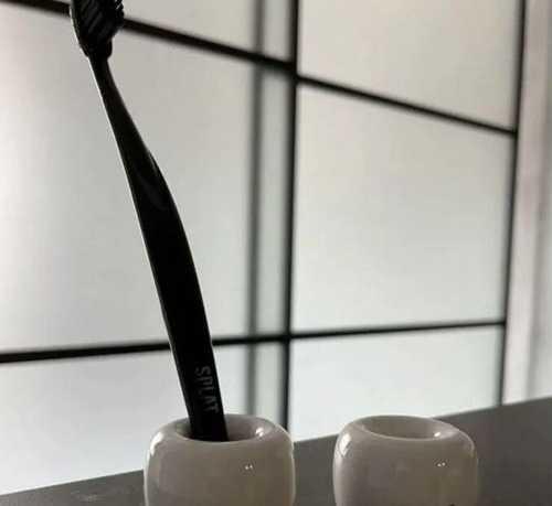 Керамические подставки для зубных щеток 2 шт