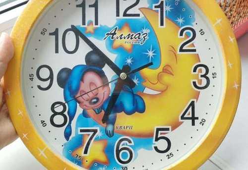 Часы настенные Алмаз детские