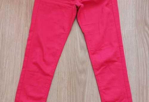 Красные скинни джинсы H&M