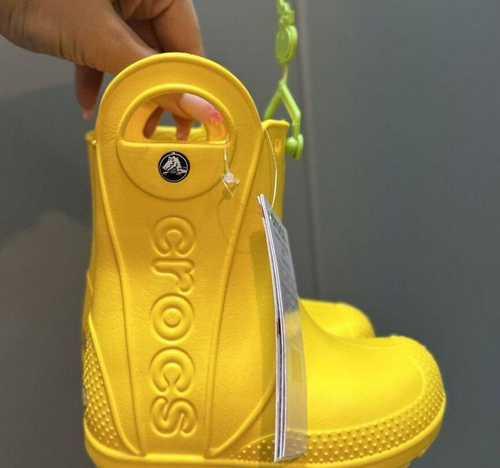 Резиновые сапоги crocs c7