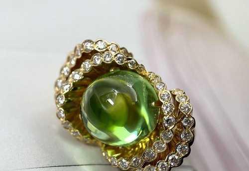 Кольцо Boucheron Frou Frou Peridot & Diamond