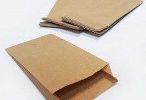 Пакет бумажный крафт 210*100*50 100 шт. в упаковке