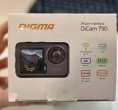 Экшн-камера digma DiCam 790 2шт