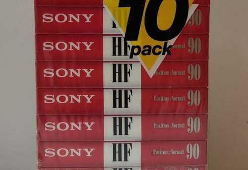 Аудиокассеты sony hf 90 (запечатанная)