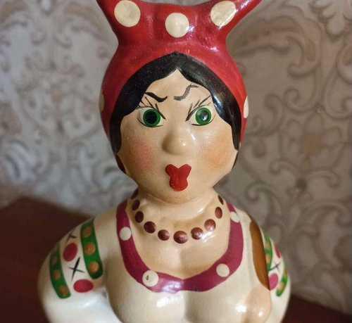 Копилка СССР Солоха гипс