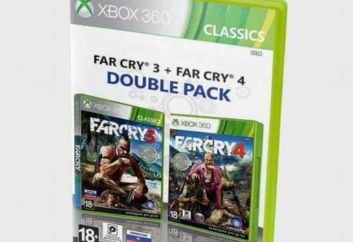 Игра Far Cry 3 + Far Cry 4 (xbox360)