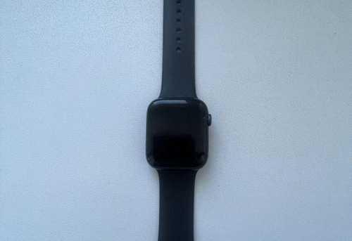 Часы apple watch 6 44 mm Cellular черные