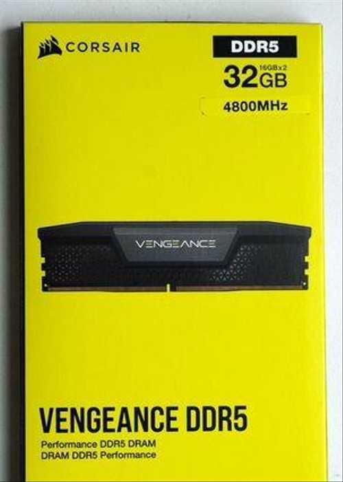 Corsair Vengeance DDR5 32GB (2x16GB) 4800 MHz