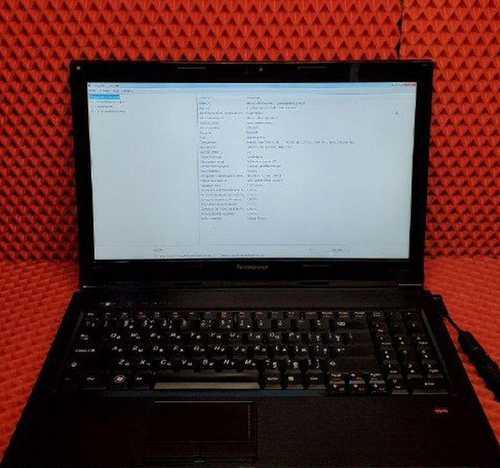 Ноутбук lenovo B560