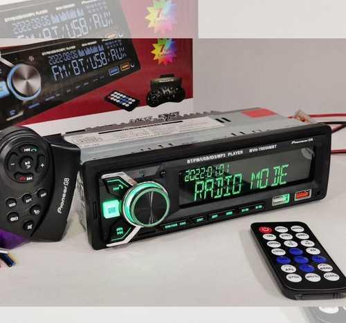 Автомагнитола pioneer.gb 8050mbt 6RCA, Bluetooth