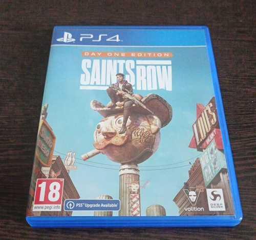 Saints Row day one edition ps4 рус. версия