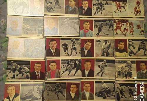 Набор открыток Сборная СССР чм по хоккею 1969 г