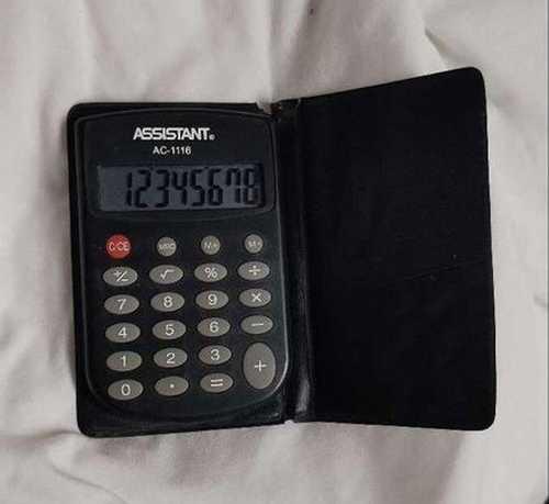 Калькулятор assistant карманный AC-1116