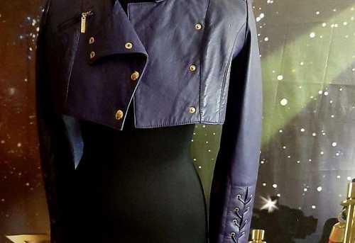 Elisabetta franchi,кожаный жакет, куртка косуха