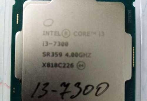 Процессор intel core i3-7300 Сокет 1151
