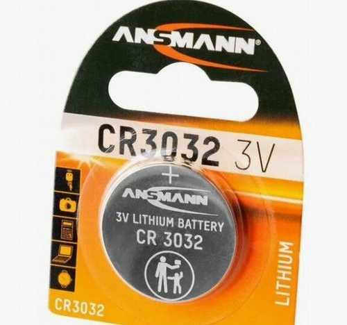 Батарейка CR3032 Ansmann Alkaline Lithium