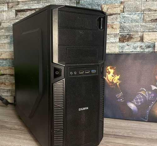 Игровой компьютер i5 7400/GTX1060/16RAM/256