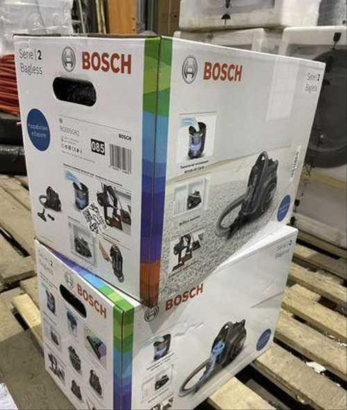 Пылесосы bosch bgs05gr2. Новые, 2 шт