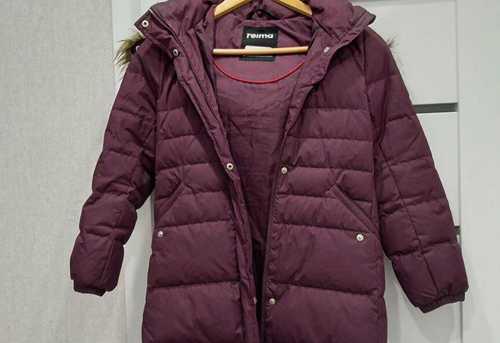 Зимнее пальто для девочки Reima Satu
