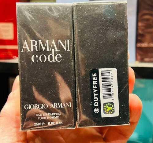 Giorgio armani code тестер оригинал