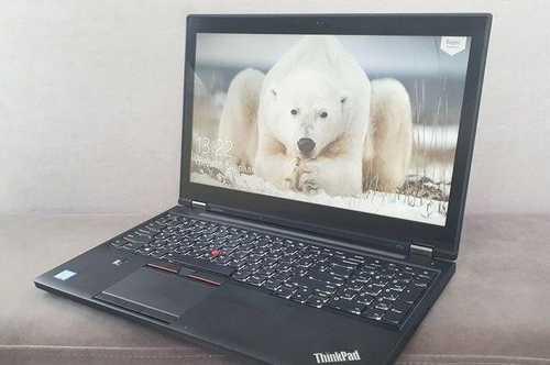 15.6" ThinkPad i7-HQ 16гб/ssd512 Quadro M2000M 4гб