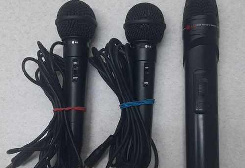 Микрофоны для караоке LG