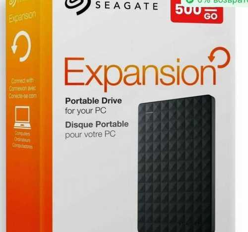 Продам внешний жесткий диск Seagate 500 гб