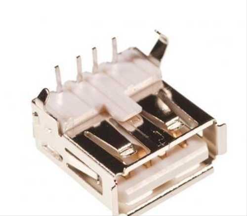 Разъем USB на плату, тип А usba-1J