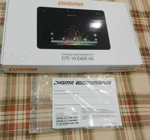 Планшет Digma citi 10 E402 4G