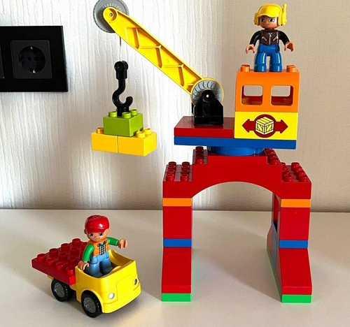 Lego duplo подъемный кран