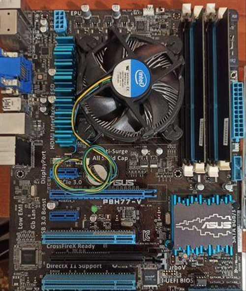 Asus p8h77-v + i7-3770+ 8Gb DDR3